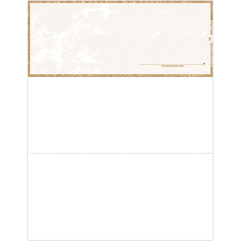 Business Check Paper For Printing Nebs Deluxe High Security Blank Laser ...